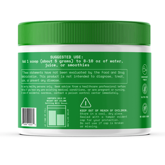 Duckweed Powder and Greens Superfood powder - High-quality Complete Protein