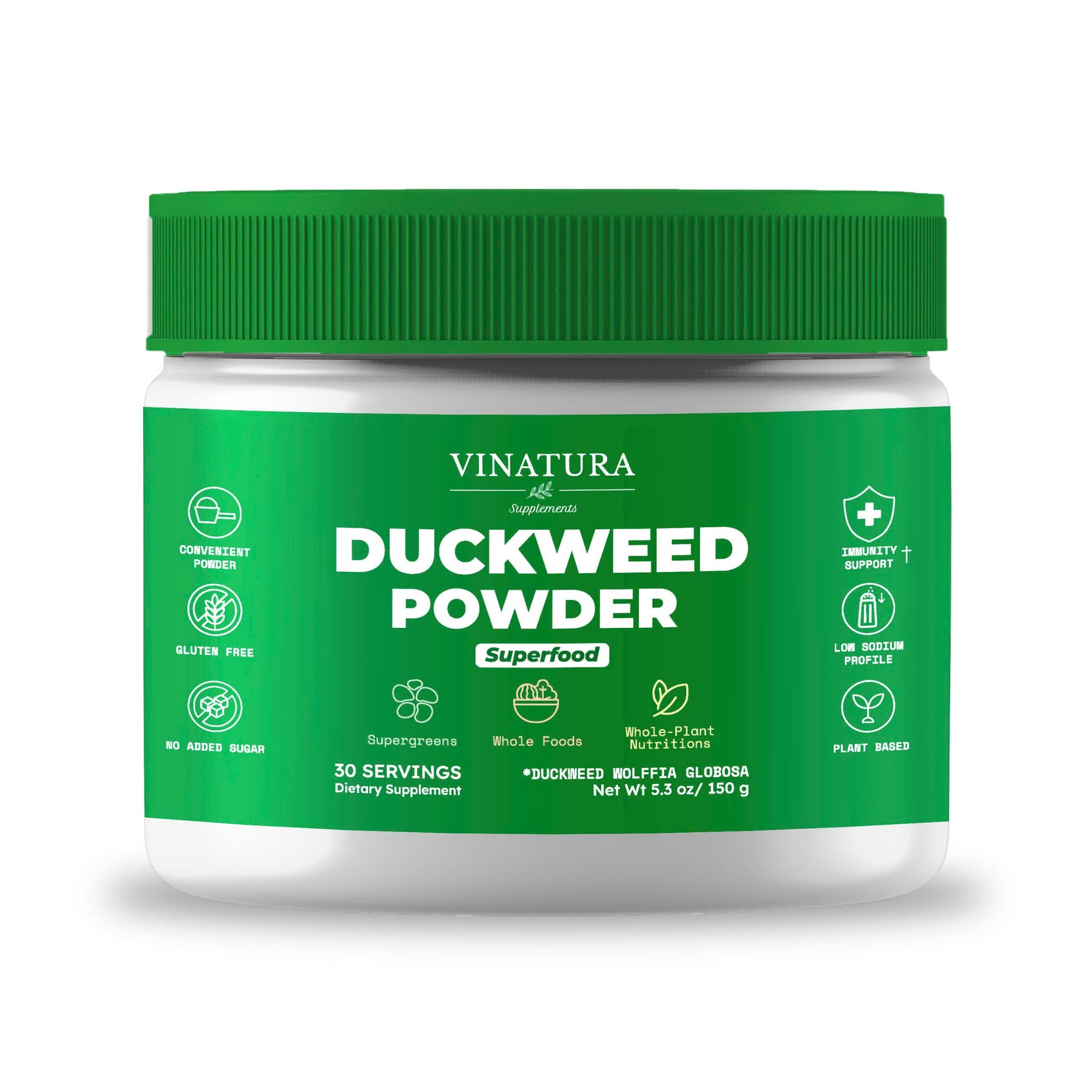 Duckweed Powder - Wolffia Globosa Supperfood, High-quality Protein ...