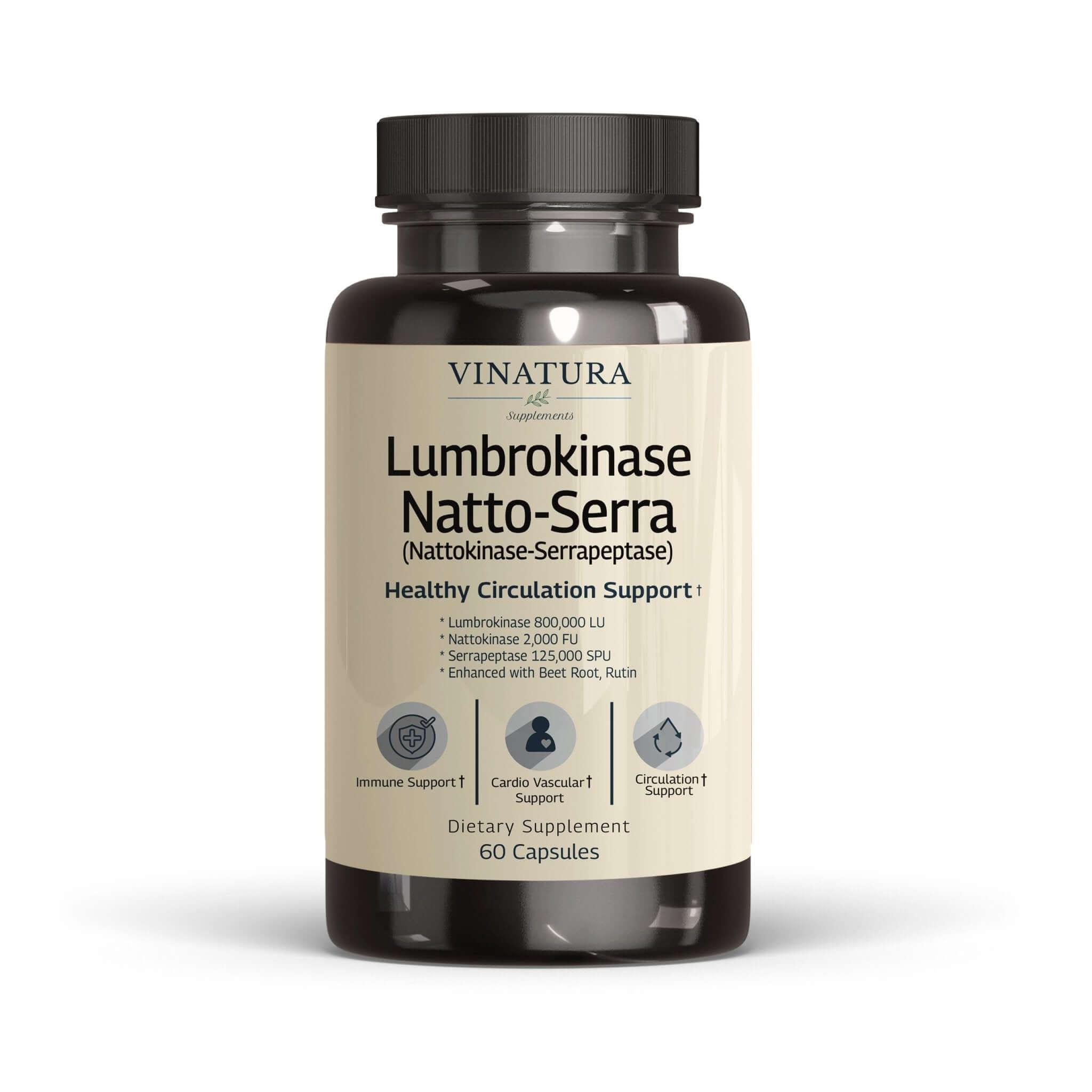 Lumbrokinase & Nattokinase, Serrapeptase