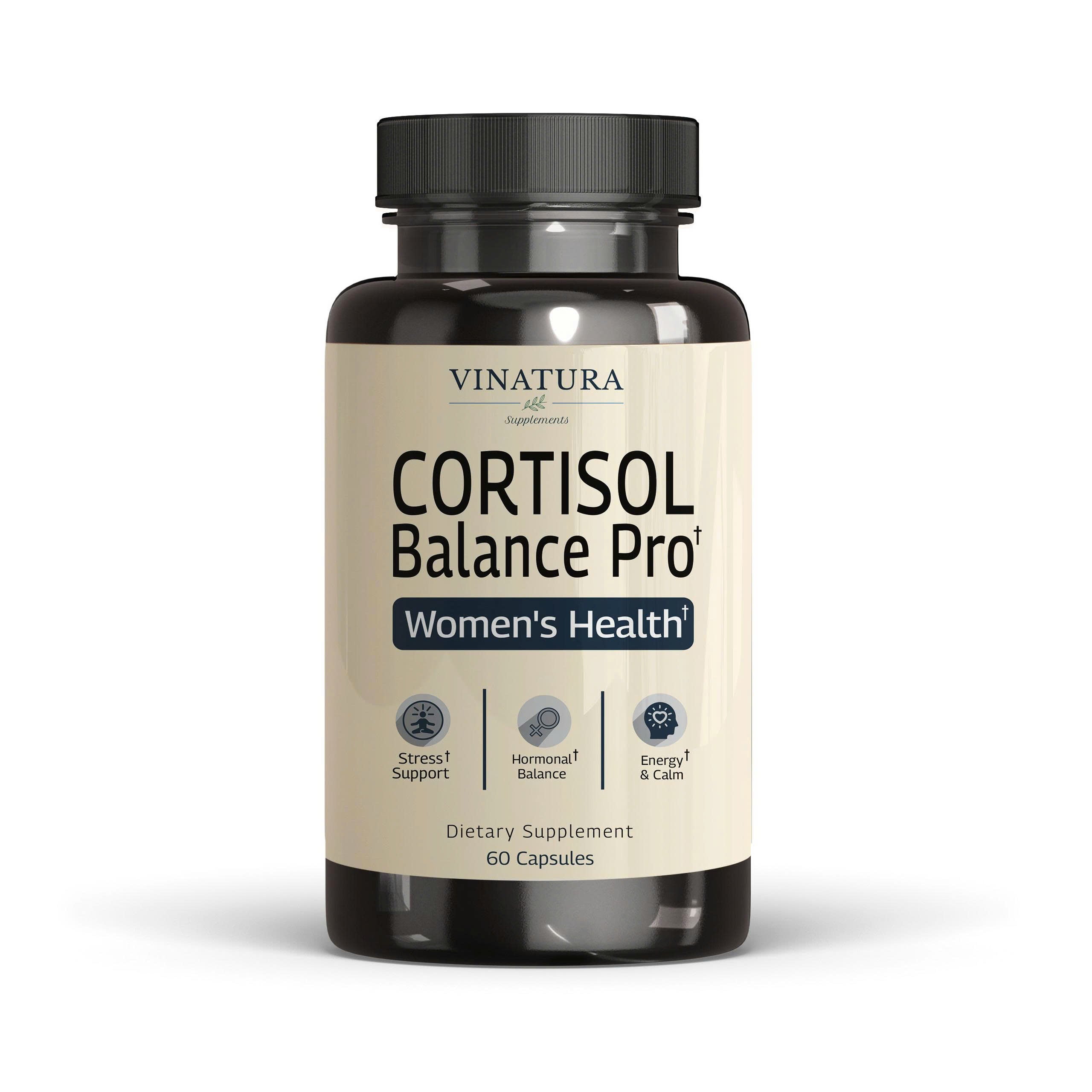 Cortisol Balance Pro Supplements for Women – Vinatura Supplements